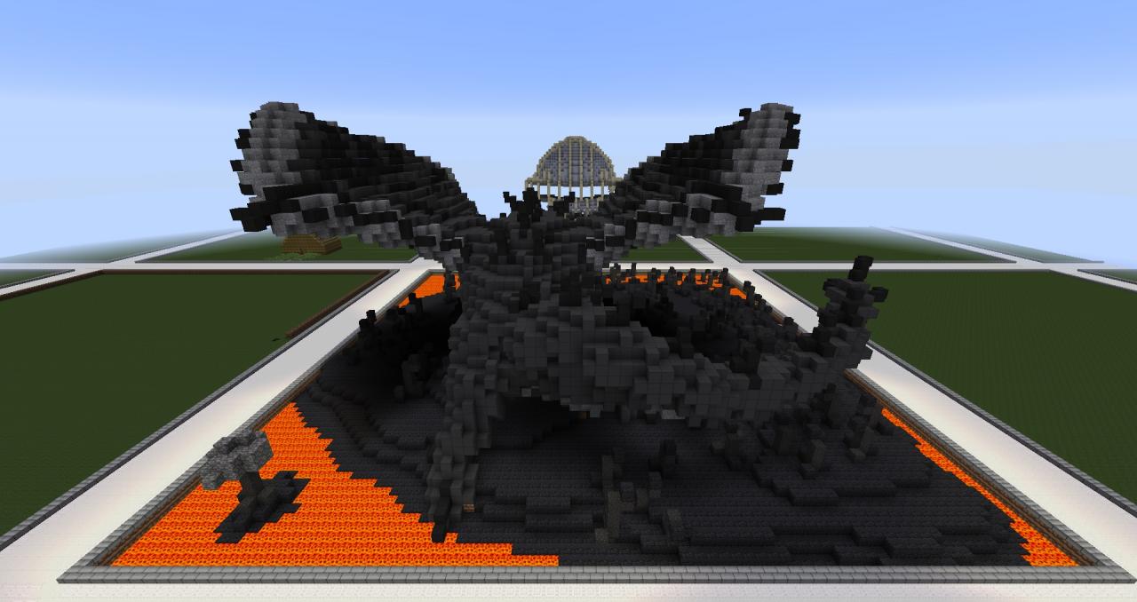 Black dragon plot Minecraft Map