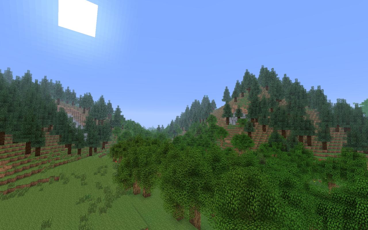 World Painter SSP Map/ USGS-GIS Data (ores & caves) Minecraft Map