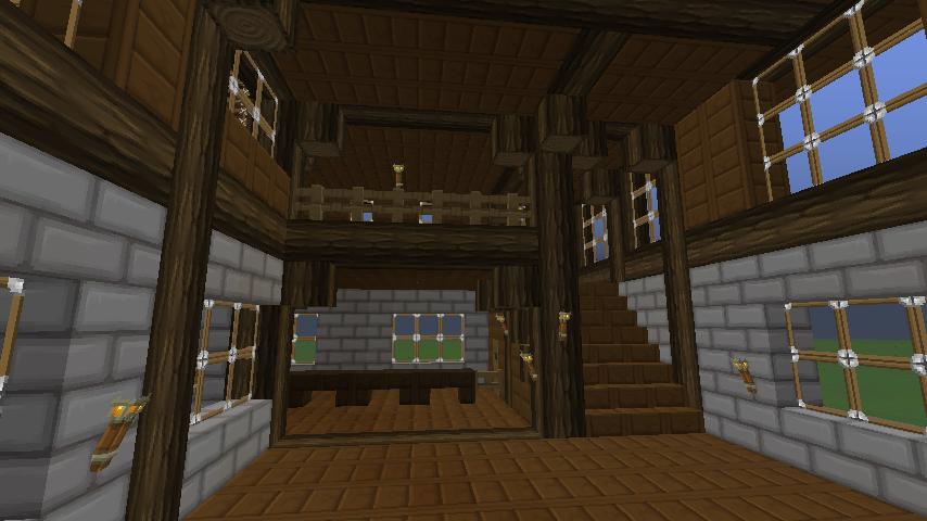 Auberge médiévale / Medieval Inn Minecraft Map