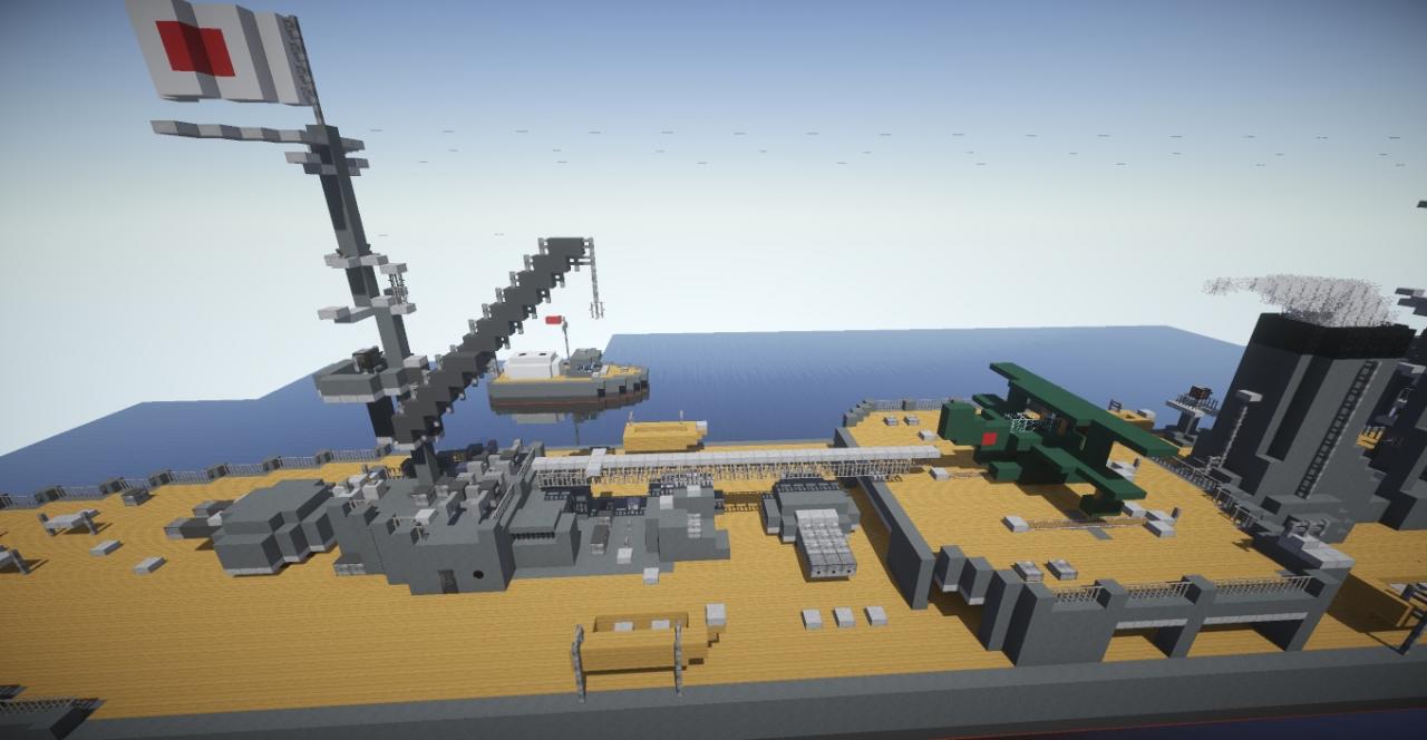 IJN Agano & Yahagi Light Cruisers Minecraft Map