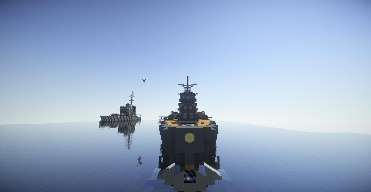 IJN Agano & Yahagi Light Cruisers Minecraft Map