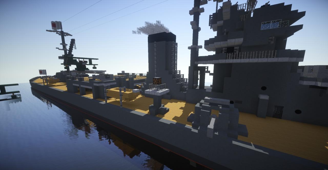 IJN Agano & Yahagi Light Cruisers Minecraft Map