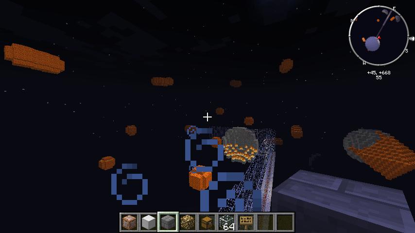 Stranded Space adventure map! Minecraft Map