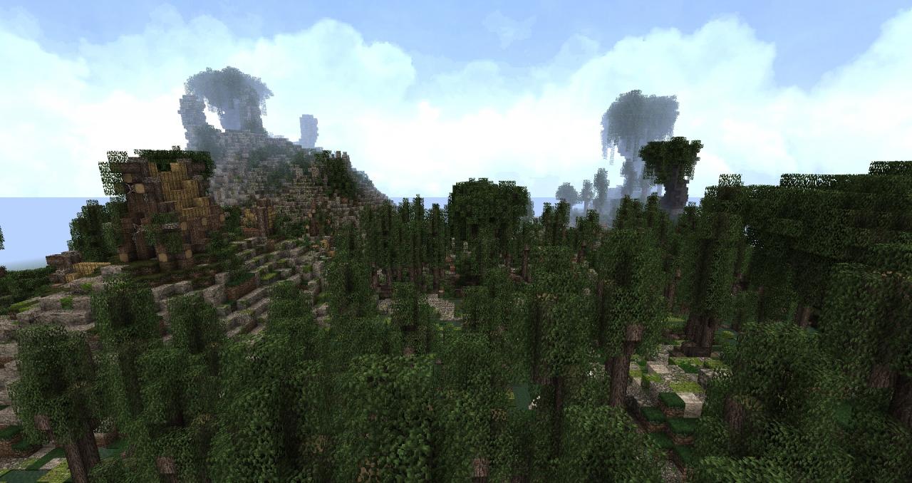 Minecraft Swampland-City Minecraft Map