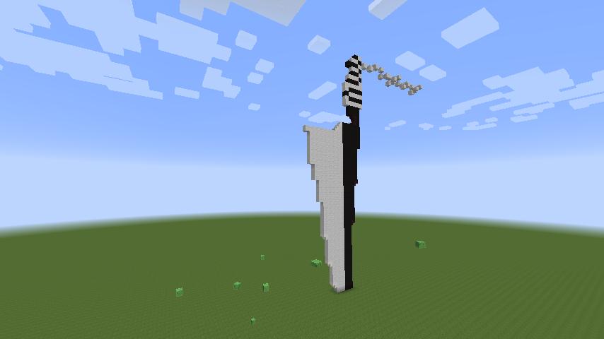 Zangetsu From Bleach :) Minecraft Map
