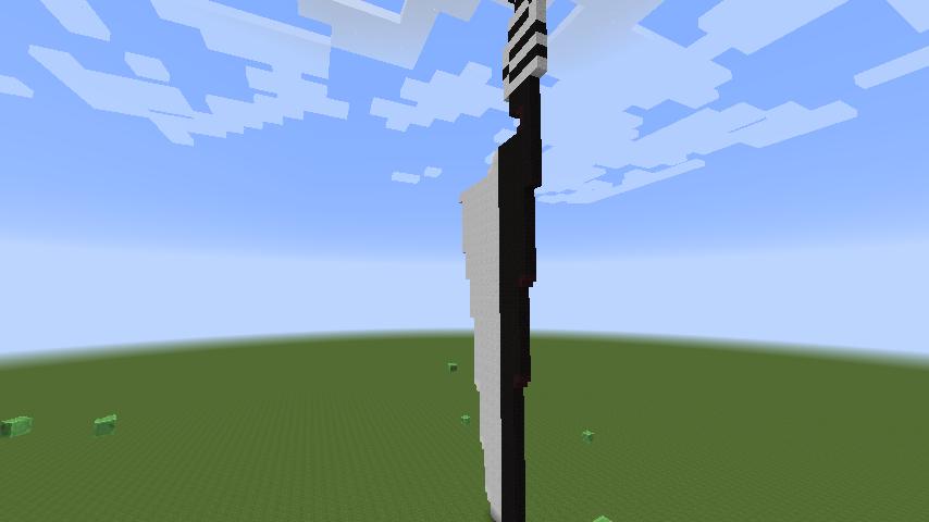 Zangetsu From Bleach :) Minecraft Map