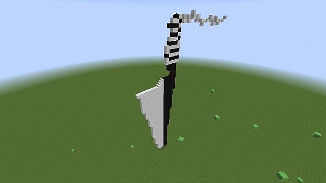 Zangetsu From Bleach :) Minecraft Map