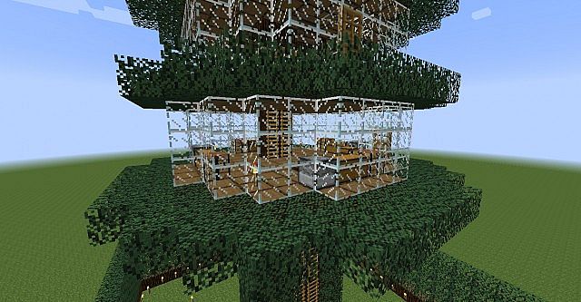 Spruce Tree House Version 1 Minecraft Map