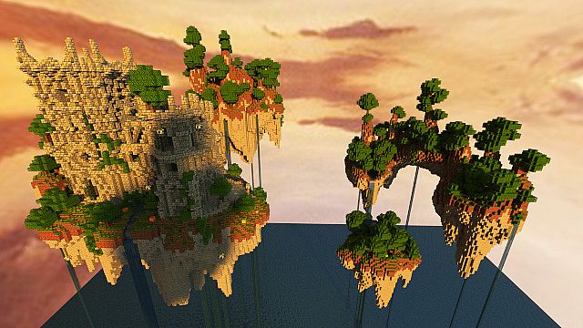Floating Islands Minecraft Map