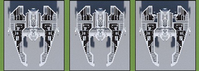 Fury-class Imperial interceptor Minecraft Map