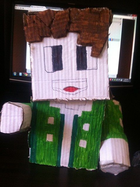 Made A Cardboard Version Of My Skin