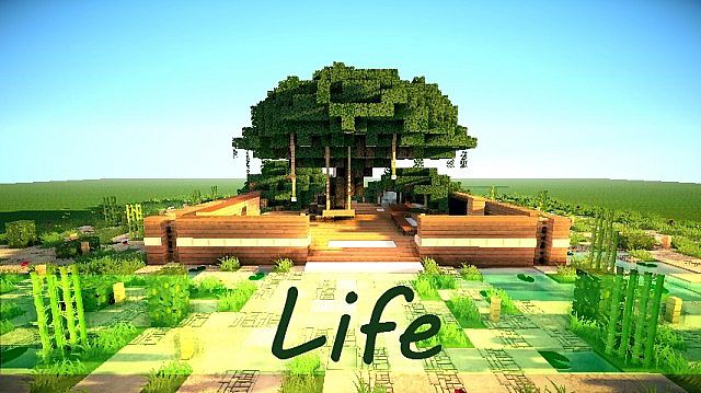 | Life | Ultramodern Eco House Minecraft Map