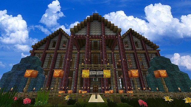 The Grand Pike Hall Minecraft Map