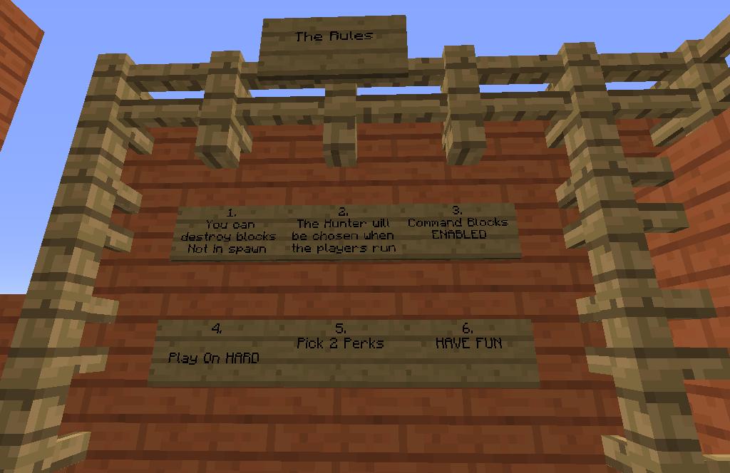 The Hunter Could Be the Hunted Minecraft Map