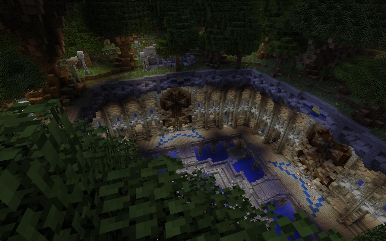 Big fancy arena Minecraft Map