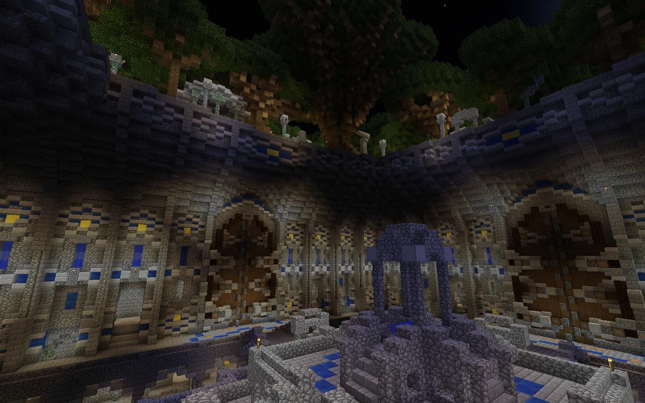 Big fancy arena Minecraft Map