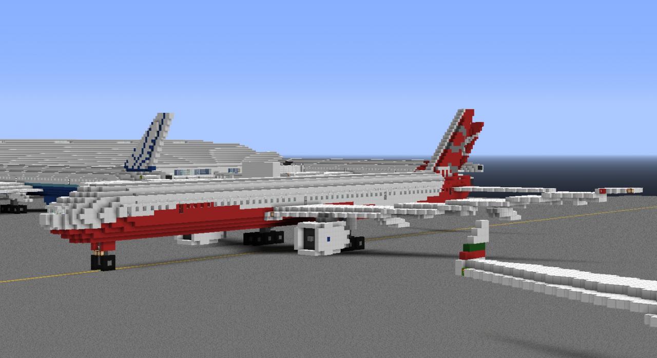 Boeing 777 9X (Dreamliner) Minecraft Map