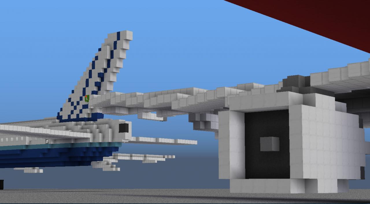 Boeing 777 9X (Dreamliner) Minecraft Map