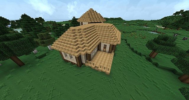 Sandstone House Minecraft Map