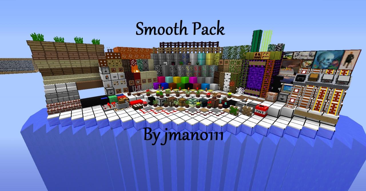 [1.7.4] SmoothCraft x16 Minecraft Texture Pack