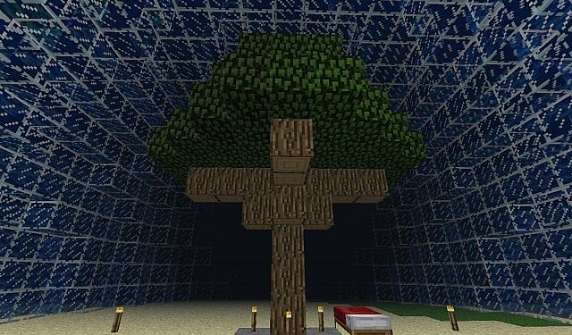water dome Minecraft Map