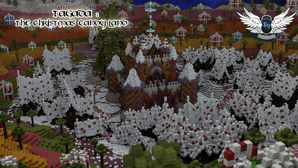 Tagada : The Christmas Candy Land ( cinematic / download ) Minecraft Map