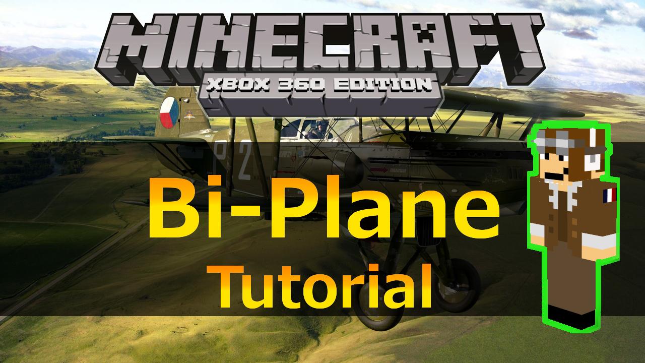 Biplane (with tut!) Minecraft Map