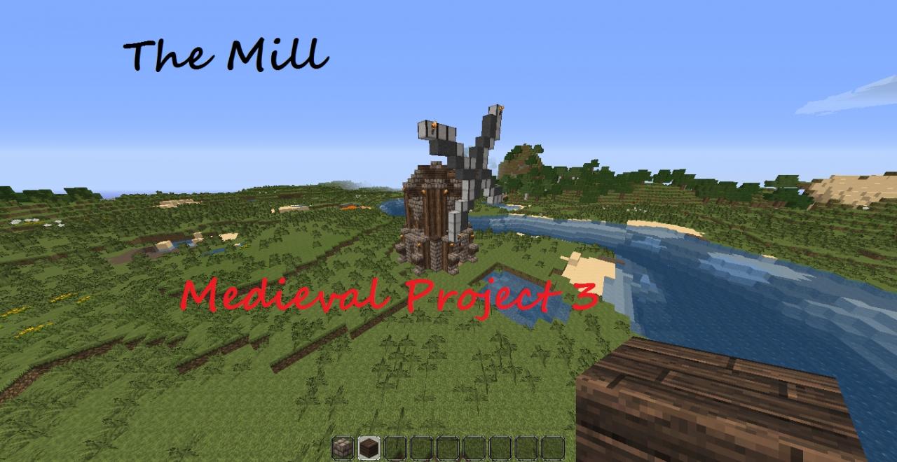Medieval Project: The Mill Minecraft Map