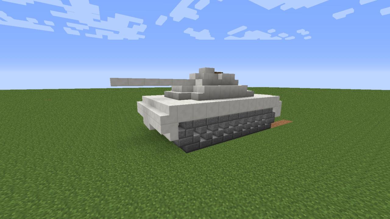 Detailed Tank Minecraft Map