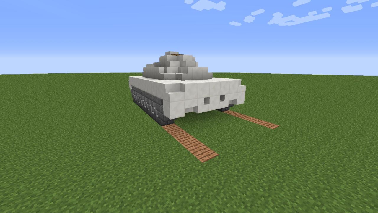 Detailed Tank Minecraft Map