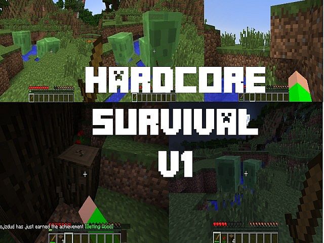 HARDCORE CHALLENGE V1 Minecraft Map