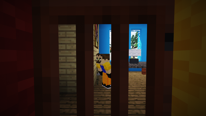 Custom made Hello Neighbor. --Read the description!-- Minecraft Map