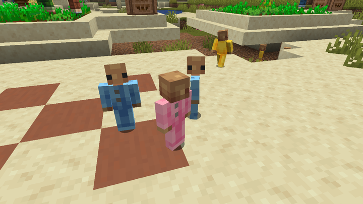 Player Villager Models (Requires OptiFine) Minecraft Texture Pack