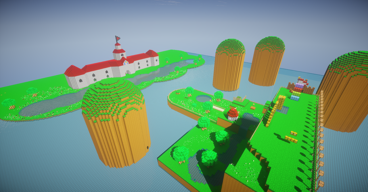 Super Mario New World Minecraft Map