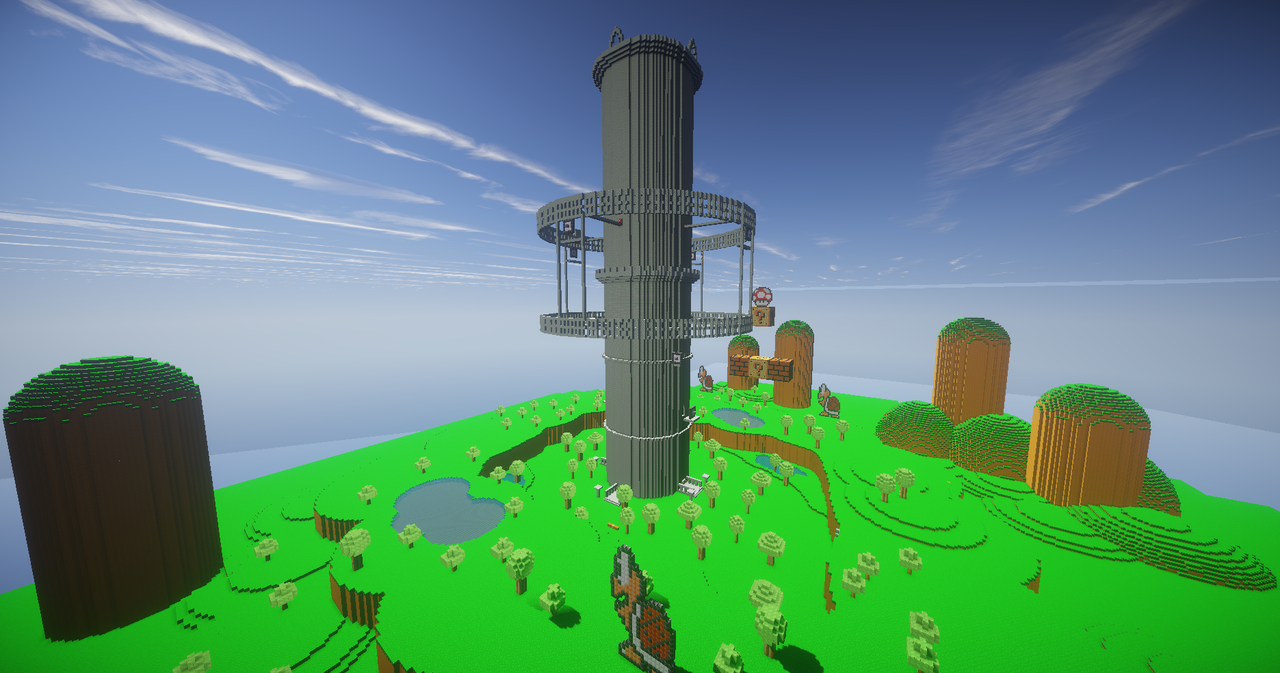 Super Mario New World Minecraft Map