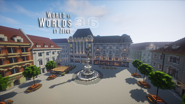 World of Worlds Minecraft Map
