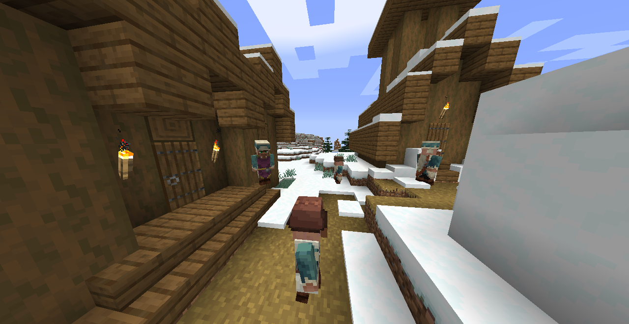 Villagers with Separated Arms Resource Pack 1.14-1.16 Minecraft Texture ...