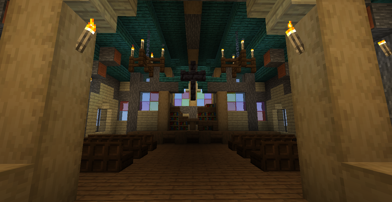 Western Inspired Church Minecraft Map