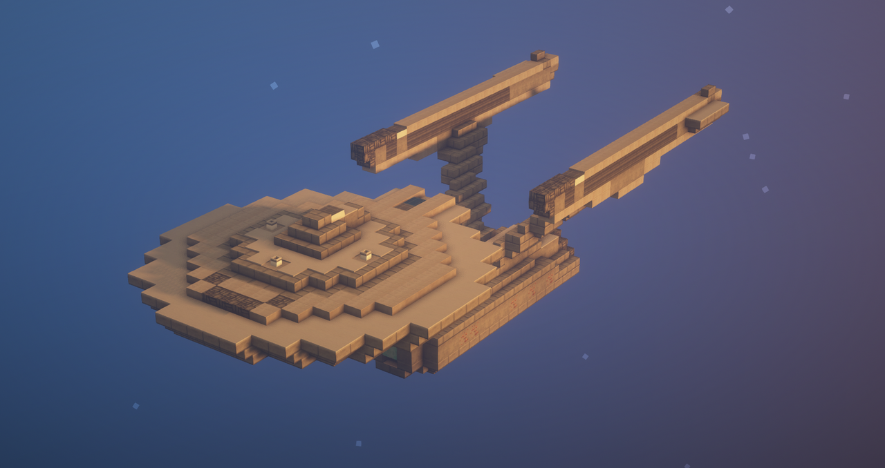 Constitution Class --- USS Enterprise Minecraft Map