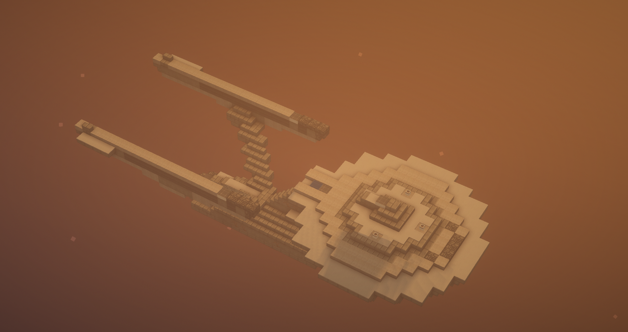 Constitution Class --- USS Enterprise Minecraft Map