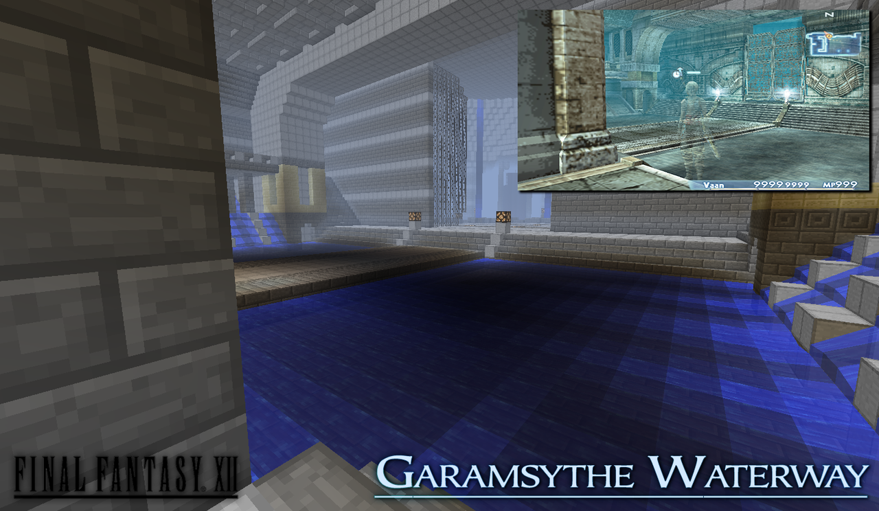 Garamsythe Waterway [Final Fantasy XII] Minecraft Map