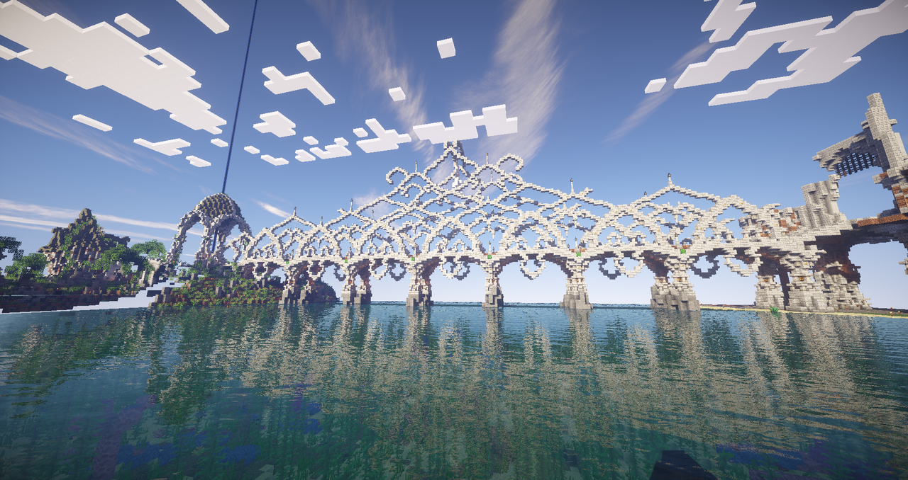 Elven bridge Minecraft Map