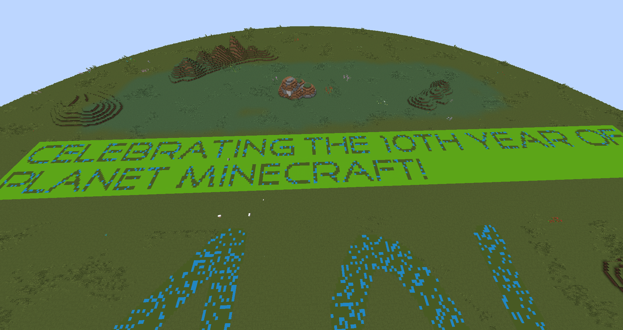 The Tenth Celebration! Minecraft Map