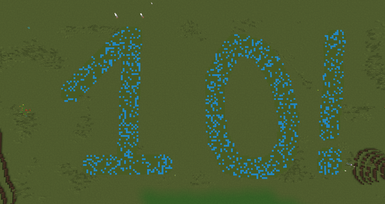 The Tenth Celebration! Minecraft Map