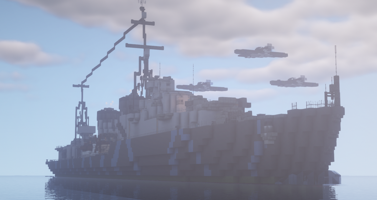 Tribal Class Destroyer Minecraft Map