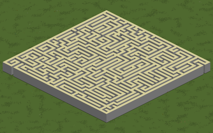 Labyrinth - Square Minecraft Map