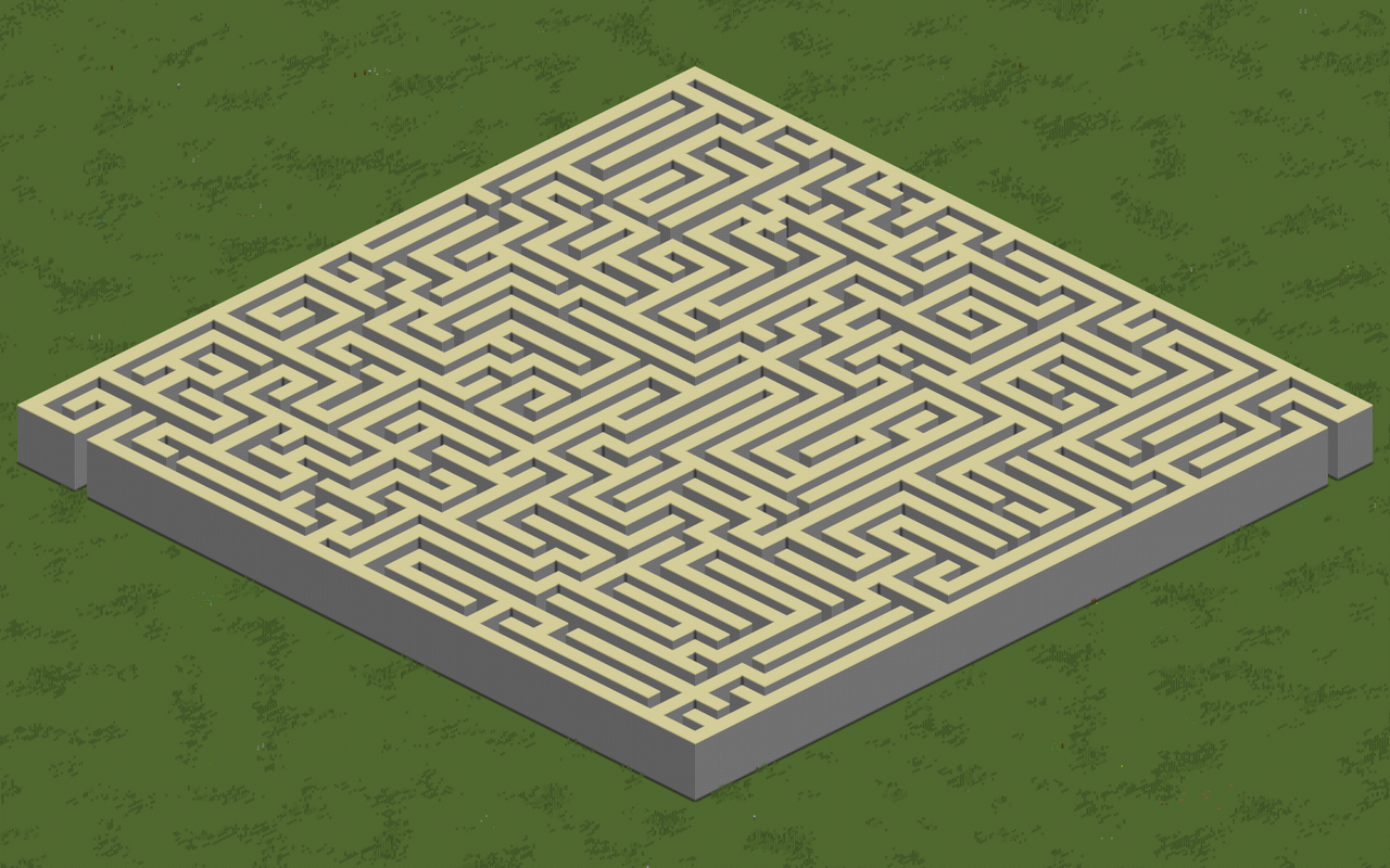 Labyrinth - Square Minecraft Map
