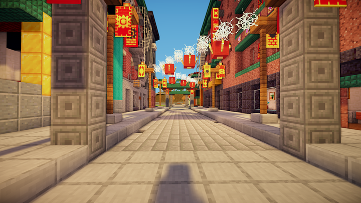 Dynavee City - An american styled City Minecraft Map