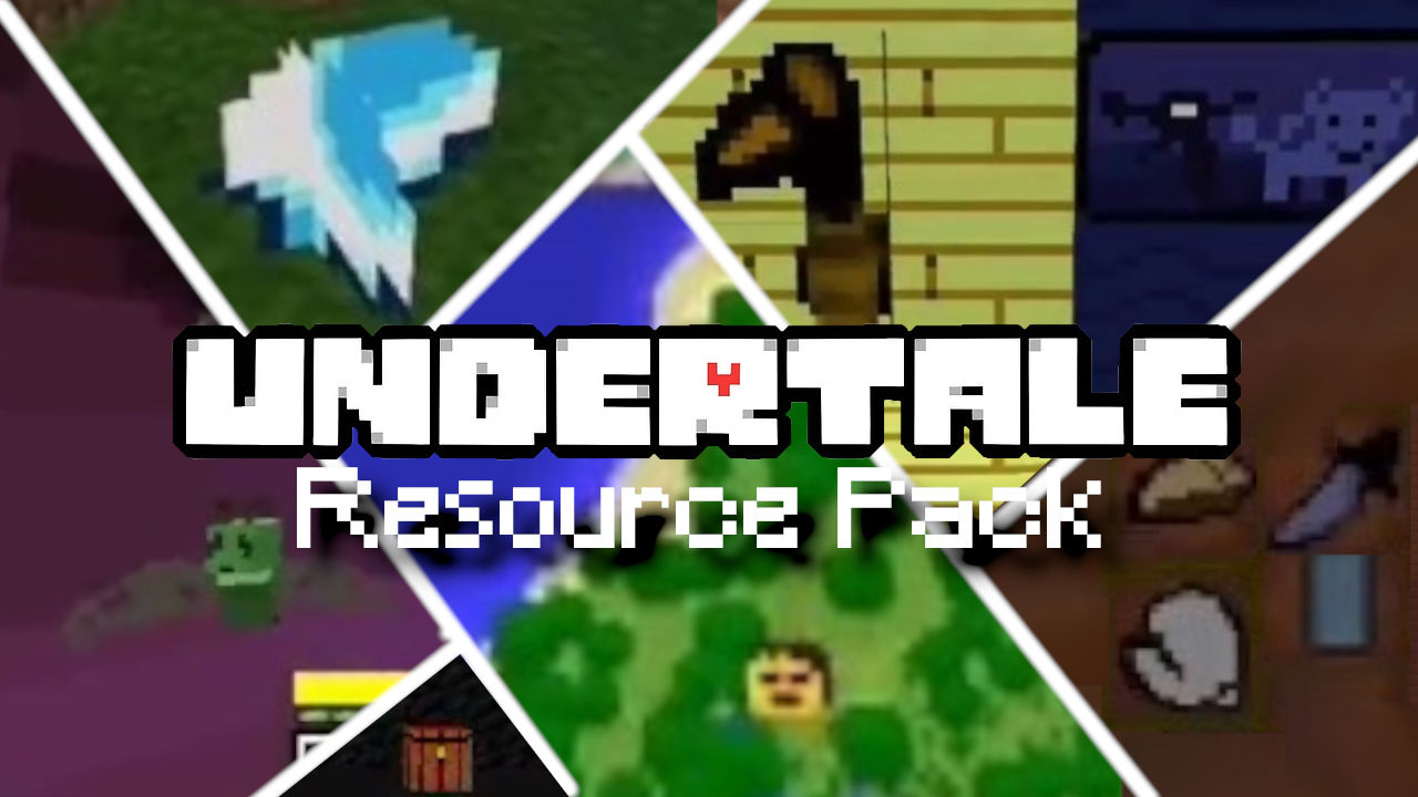 UNDERTALE Resource Pack Minecraft Texture Pack