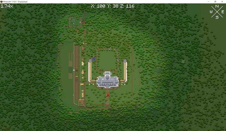 Monticello Minecraft Map